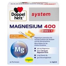 Queisser Doppelherz Magnesium 400 Direct system Pellets 30 St