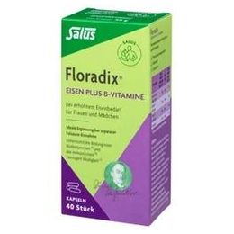 Salus Floradix Eisen plus B-Vitamine Kapseln 40 St