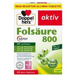 Queisser Doppelherz Folsäure 800 Depot Tabletten 60 St