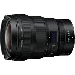 Nikon NIKKOR Z 14-24 mm 1:2.8 S für Z5, Z 6II und Z f passendes Objektiv, schwarz