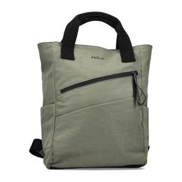 Rieker Cityrucksack Frias, in schlichtem Design, grün