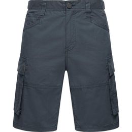 Ragwear Shorts Merly (1-tlg) Kurze Herren Cargo-Hose mit großen Taschen, grau