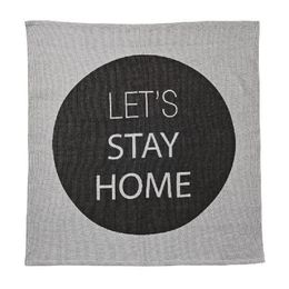 Bloomingville Teppich Teppich Let's Stay Home