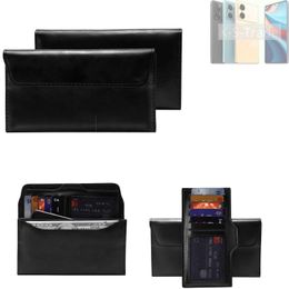 K-S-Trade Handyhülle für Xiaomi Redmi Note 13R Pro, Handy Hülle Schutz Hülle Tasche Schutz Case Handytasche, schwarz