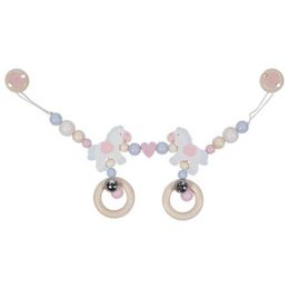 Gollnest & Kiesel Kinderwagenkette Kinderwagenkette Pferde rosa 65234 (1-tlg)