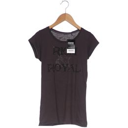 Rich & Royal Rich & Royal Damen T-Shirt, grau, Gr. 36