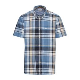 Karohemd Camel Active Gr. XL, N-Gr, blau (elemental blue) Herren Hemden Kurzarm