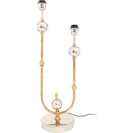 Tischleuchte Kayoom "Cosima" Lampen Gr. Höhe: 77,00 cm, silberfarben (silber) Tischlampen