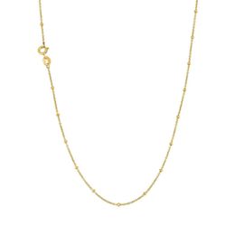 Goldkette Amor "2022939" Halsketten Gr. Gelbgold 375, Länge: 42 cm, gelb (gelbgoldfarben) Damen Goldketten