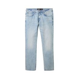 Tom Tailor Denim Herren Gerade Aedan Jeans, blau, Uni, Gr. 32/36