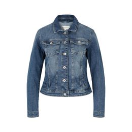 Tom Tailor Damen Jeansjacke mit Bio-Baumwolle, blau, Gr. S