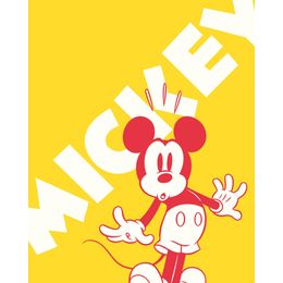 Komar Vliestapete "Mickey Contrast" Tapeten Gr. B/L: 200 m x 250 m, Rollen: 1 St., bunt (bunt, gelb, rot) Vliestapeten