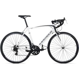 KS-Cycling Rennrad KS CYCLING "Imperious" Fahrräder Gr. 53 cm, 28 Zoll (71,12 cm), schwarz-weiß (weiß, schwarz) Bestseller Fahrräder