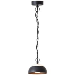 Pendelleuchte Brilliant "Matfen" Lampen Gr. Ø 20 cm Höhe: 55,5 cm, beige (sand, schwarz) LED Hängeleuchten und Pendelleuchten