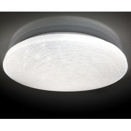 Näve LED Deckenleuchte NÄVE "Polaris" Lampen Gr. Ø 48 cm Höhe: 6,5 cm, weiß LED Deckenlampen