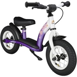 Laufrad Bikestar "Bikestar Kinderlaufrad Classic ab 2 Jahre mit Bremse" Laufräder lila (lila, weiß) Kinder Laufrad