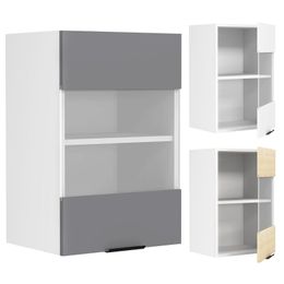 Vcm K&uuml;chenschrank h&auml;ngend Ma&szlig;e ca. H. 60 x B. 40 x T. 31 cm H&auml;ngeschrank mit Glas K&uuml;chenm&ouml;bel &ndash; Fasola