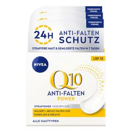 Nivea Q10 Anti-Falten Power Straffende Tagespflege 50 ml, 3er Pack