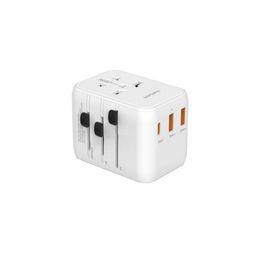 4smarts Nomad 20W Weltreiseadapter USB-Ladegerät, weiß