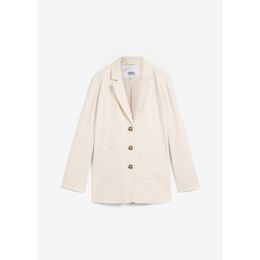 bonprix Blazer mit Leinen