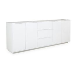 SONSTIGE Sideboard TYRONE (BHT 220x86x42 cm) BHT 220x86x42 cm weiß Kommode Bürokommode Anrichte