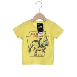 Diesel Herren T-Shirt, gelb, Gr. 80