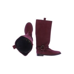 Love Moschino Damen Stiefel, bordeaux, Gr. 36