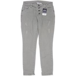 Alba Moda Damen Jeans, grün