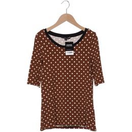 comma, Comma Damen T-Shirt, braun, Gr. 36