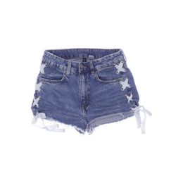 H&M H&M Damen Shorts, blau, Gr. 34