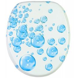 Sanilo WC-Sitz mit Absenkautomatik Wasserblasen - Premium Toilettendeckel direkt vom Hersteller