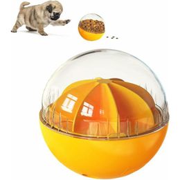LONGZIMING Jooheli Hunde-Leckerli-Ball, Hunde-Leckerli-Spender, Chein-Futterball, Trockenfutter-Spender für Welpen und kleine Hunde
