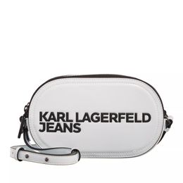 KARL LAGERFELD JEANS Crossbody Bags - Essential Logo Camera Bag - Gr. unisize - in Wei&szlig; - f&uuml;r Damen