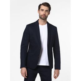 Drykorn Baukasten-Sakko Herren Slim Fit Baumwolle, marine