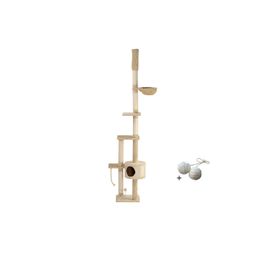 Rohrschneider Kratzbaum Kletterbaum Lucy mit gratis Spielballset