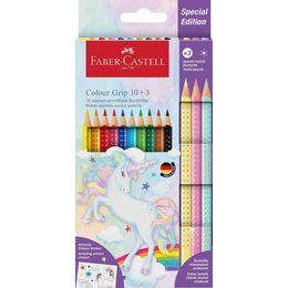 Faber-Castell Buntstift Faber-Castell 201542 Buntstifte Colour GRIP Einhorn