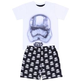 Sarcia.eu Pyjama Schwarz-weißes Pyjama Schlafanzug Star Wars DISNEY 9-10 Jahre