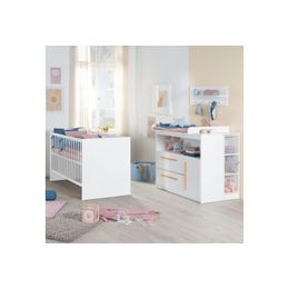 Roba® Babymöbel-Set Lilo - weiß lackiertes Kinderzimmer