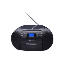 Denver TDC-280B Stereo-CD Player (CD-Player mit Kassette