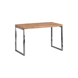 Wohnling Schreibtisch WL1.788 (Akazie Massivholz / Metall 120x60 cm Modern)