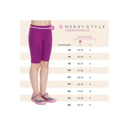 Merry Style Leggings Mädchen Kurze Hose Radlerhose MS10-227 (1-tlg) aus Baumwolle
