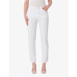 STOOKER WOMEN Tapered-fit-Jeans Nizza Stretch Jeans WHITE