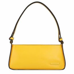 Liebeskind Berlin Liebeskind Francis Schultertasche Leder 28 cm lemon