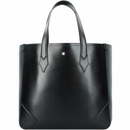 Montblanc Meisterstück Shopper Tasche Leder 38 cm black