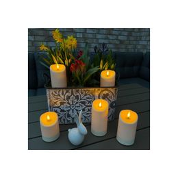 Online-Fuchs LED-Kerze Kerzen Set in Creme
