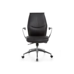 AMSTYLE Chefsessel SPM1.142 (Echtleder Schwarz