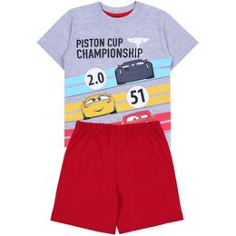 Sarcia.eu Pyjama Grau-rotes Jungen-Pyjama CARS DISNEY 8 Jahre