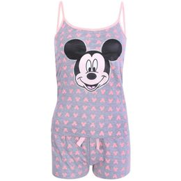 Sarcia.eu Pyjama Grau-Neon-Schlafanzug Mickey-Maus DISNEY XS