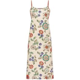 Ringella Nachthemd Langes Kleid mit Spaghettiträgern 'Blumendessin' 3