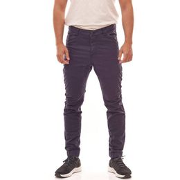 Only & Sons ONLY & SONS Stoffhose ONLY & SONS Herren Alltags-Hose Jeans Drape Twill Freizeit-Hose Blau